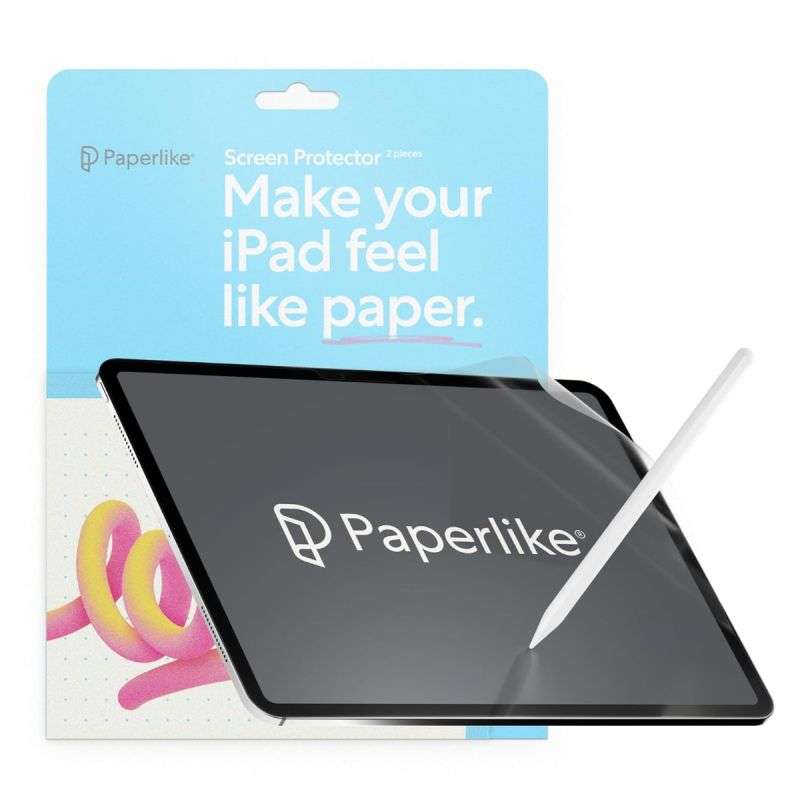 Paperlike 2.1 (2 Pieces) for iPad Air 13 (M3-2025 & M2-2024) - Transparent Screen Protector for ...