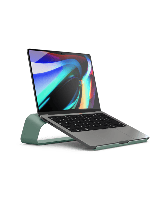 DailyObjects Arete Laptop Stand - Green