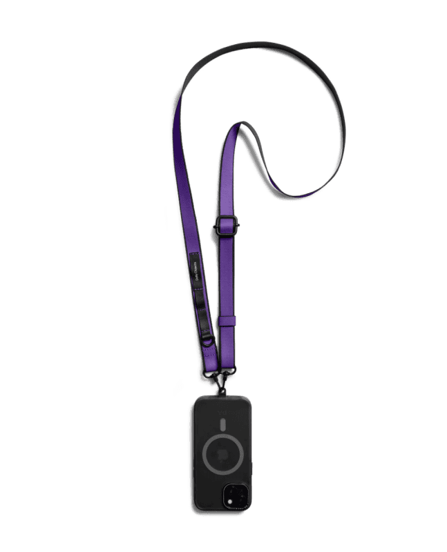 DailyObjects Purple Strobe Lanyards