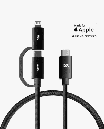 DailyObjects SURGE™ Kevlar Core 2-in-1 100W Apple MFi-Certified ...